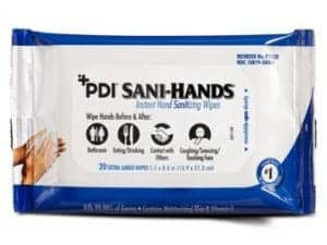 FDA-Approved Hand-Sanitizing Wipes Kill 99.9% of Germs