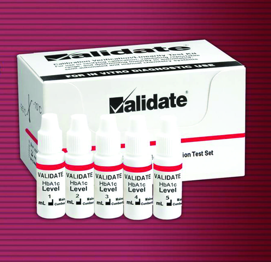 Kit Verifies Tested Percentage of Glycohemoglobin A1c | Clinical Lab ...