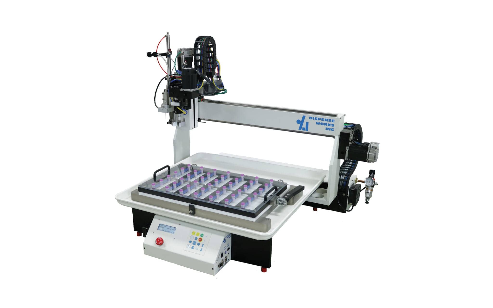 Benchtop Bottle/Vial Filler Robot for Liquid Filling, Capping ...