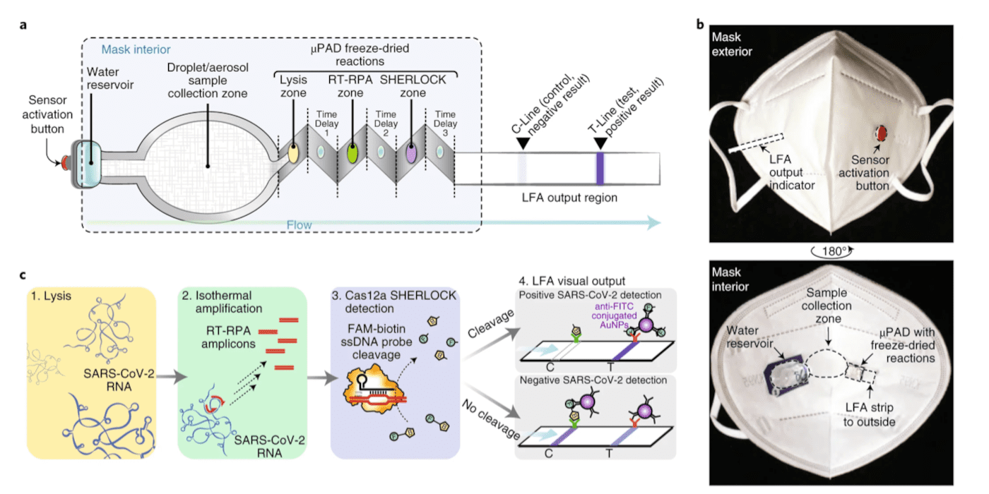 Face Masks That Can Diagnose COVID-19 | Clinical Lab Products