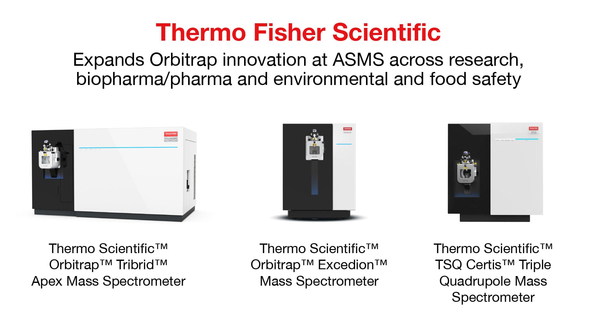 Thermo Fisher Scientific Introduces New Mass Spectrometry Platforms and ...